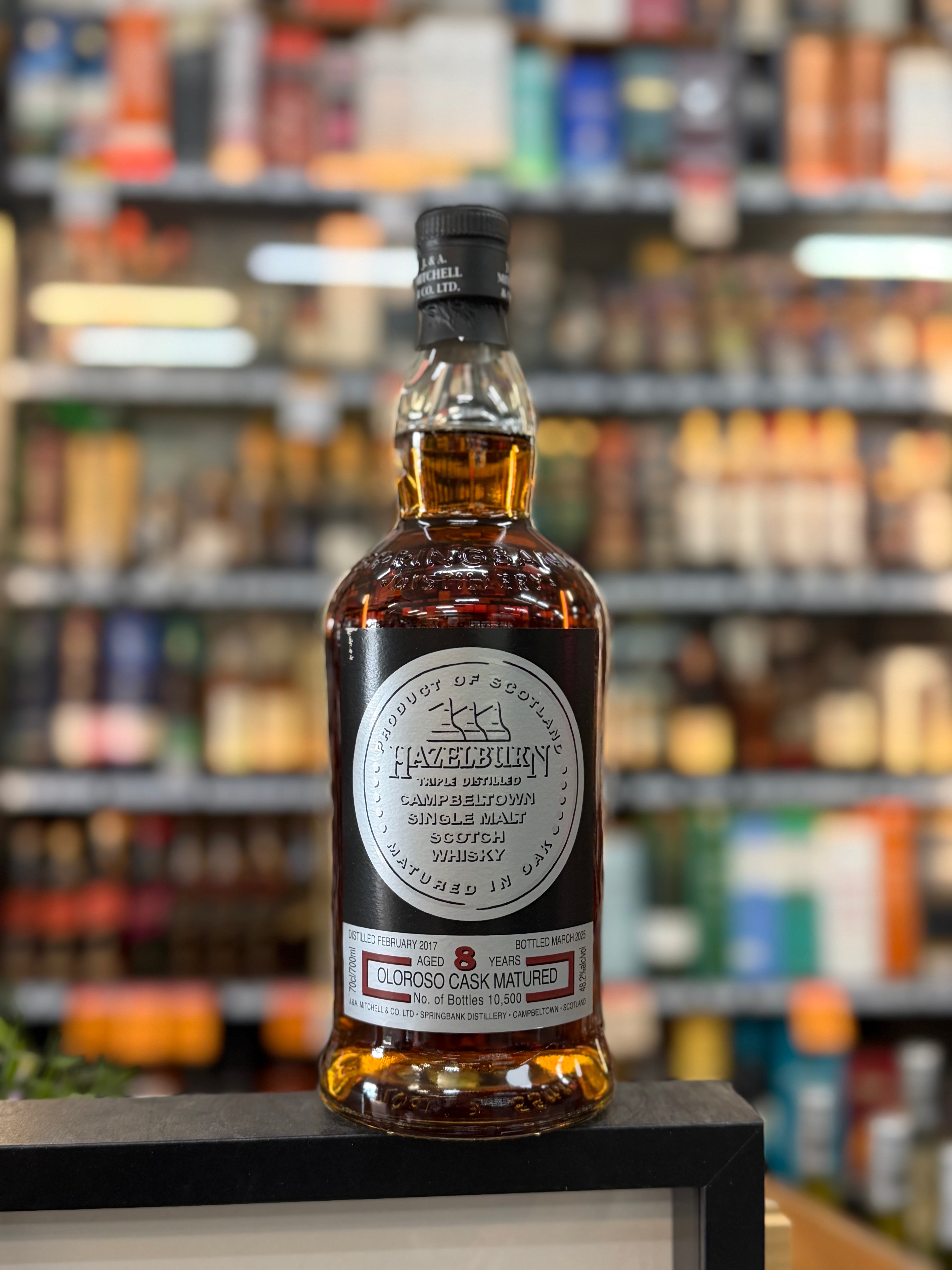 Hazelburn 8yo Oloroso Sherry 46% Single Malt Whisky (700ml)*1+1 other ...