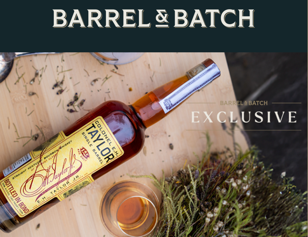 E.H. Taylor Single Barrel Dark Oak & Burnt Toffee Bourbon (750ml) Avai ...